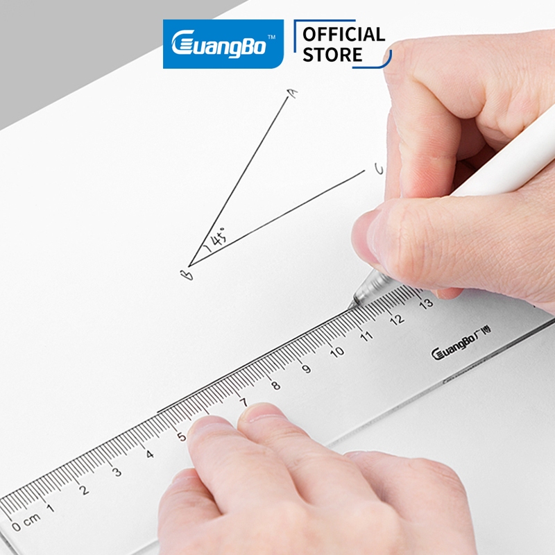 Guangbo CB5665 20cm plastic ruler | Shopee Philippines