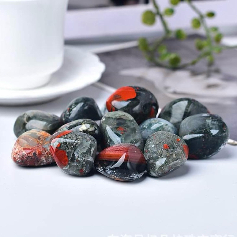 Tumble Bloodstone Tumble Heliotrope - Dragon's Bloodstone Supports ...
