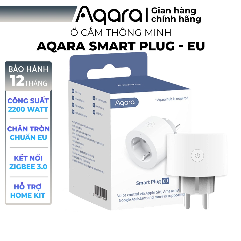 Aqara Smart Plug (EU) SP-EUC01 European standard Smart power outlet ...