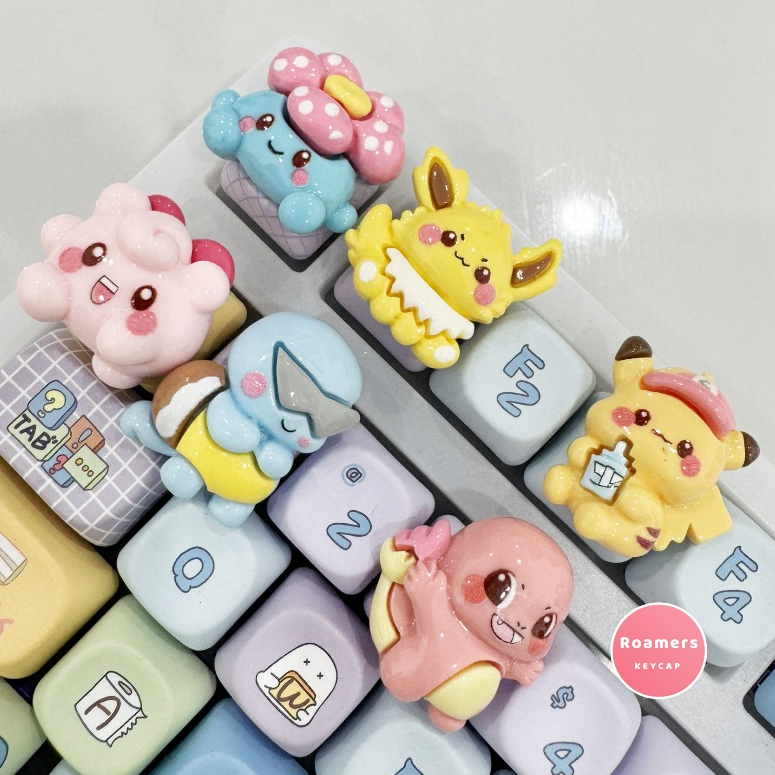 Keycap Pokemon Game Mechanical Keyboard Button | Shopee Philippines