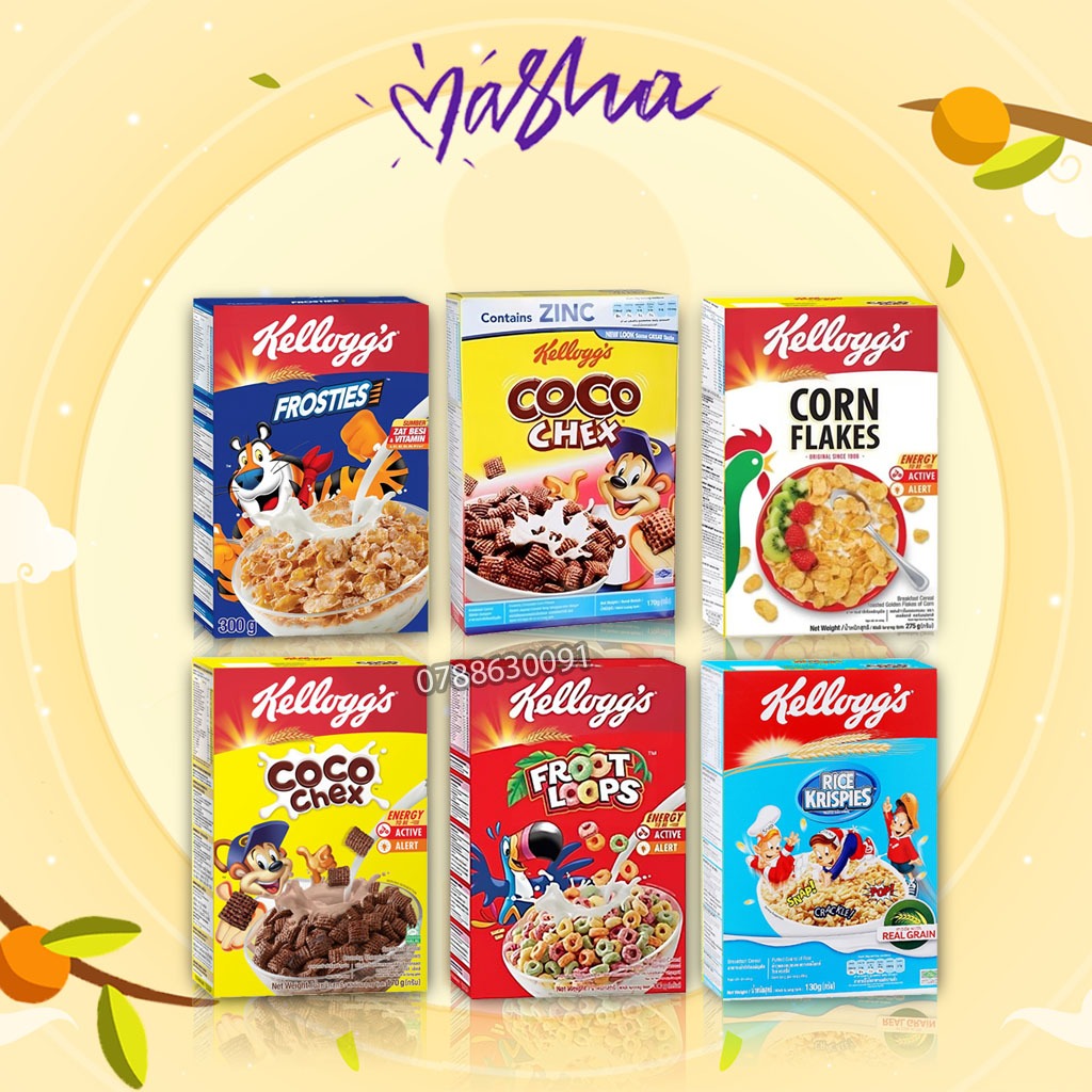 Kelloggs Breakfast Cereals Nutritious For Babies With Many Flavors ...