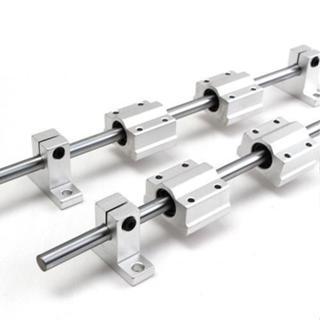 Combo Round slide rail without base 16, 1 meter long and 2 SCS16UU ...