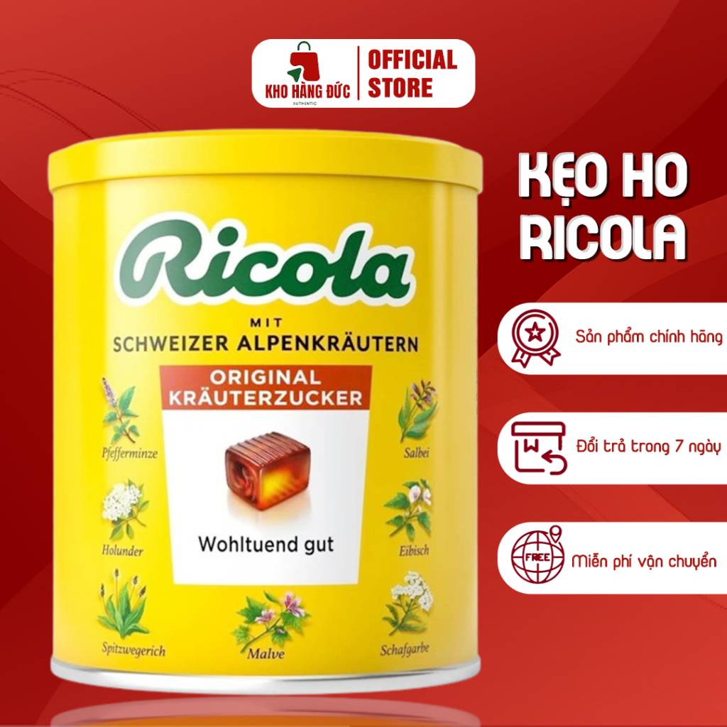 Ricola Cough Lozenges - German Warehouse Lozenges Help Reduce Coughing ...