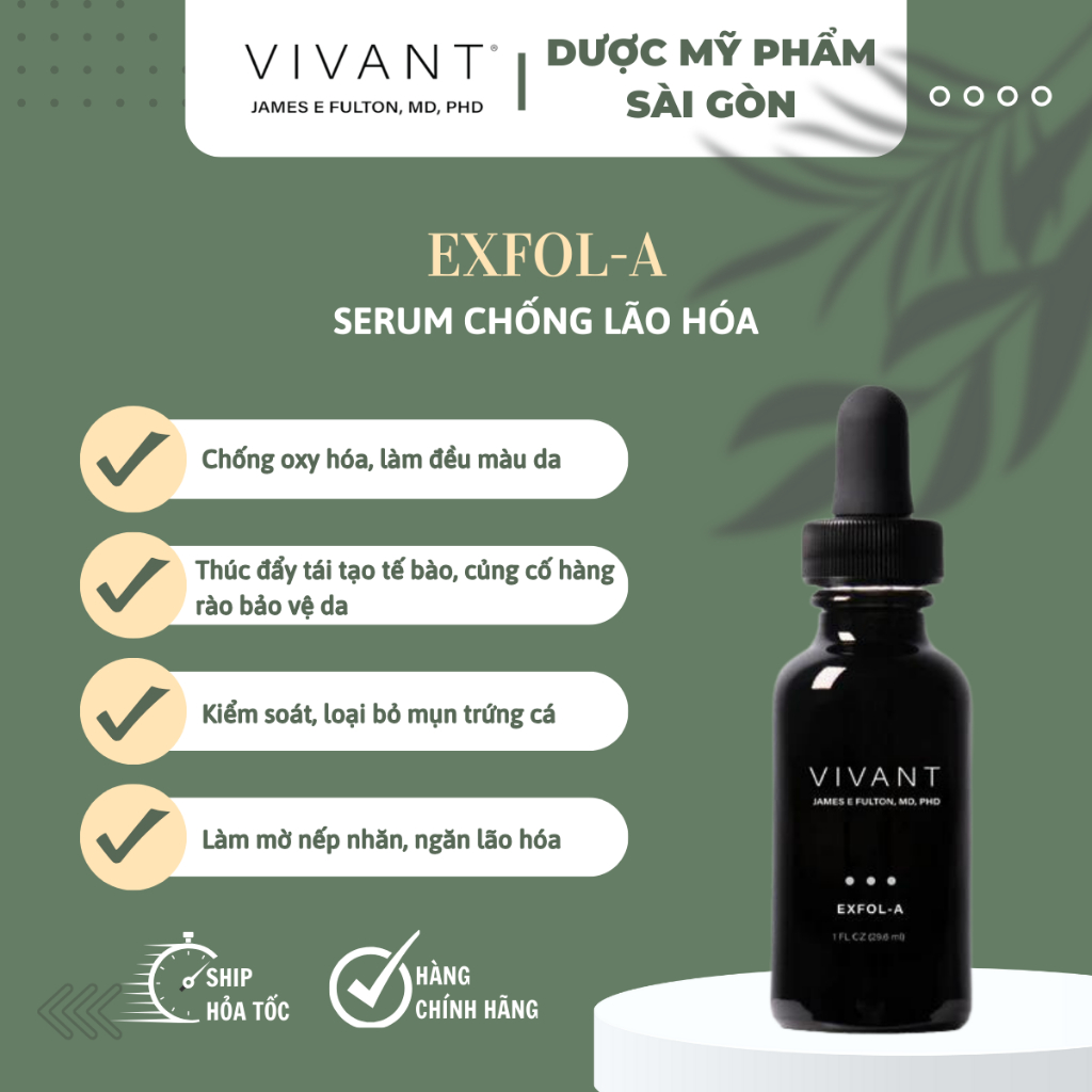 Tester - Vivant Skincare Exfol-A Serum reduces wrinkles, acne scars and ...