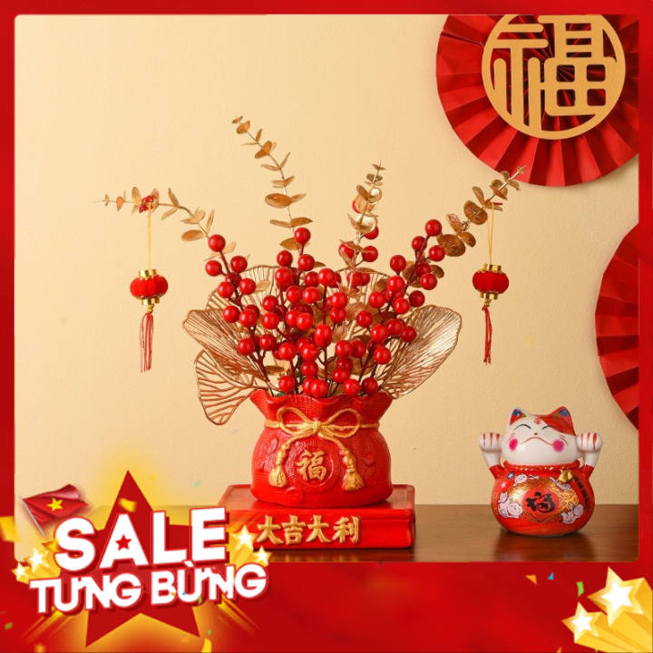 Unique savings bag-shaped flower pot, Chinese feng shui, traditional ...