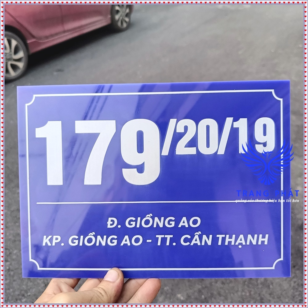 Stainless steel house number plates, beautiful mica house number plates ...