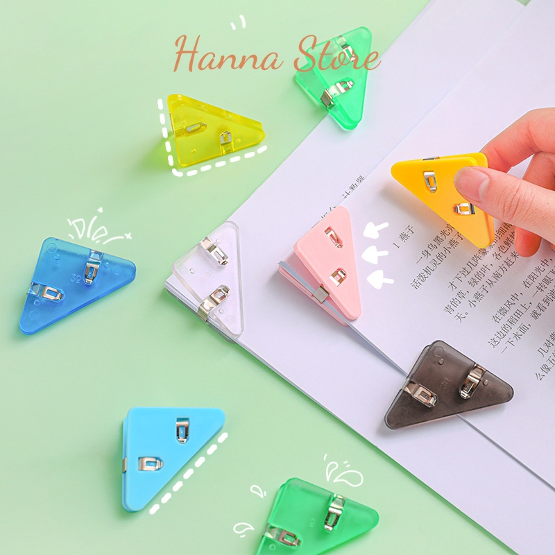 Document clips, colorful BASIC paper to check Hanna Store | Shopee ...