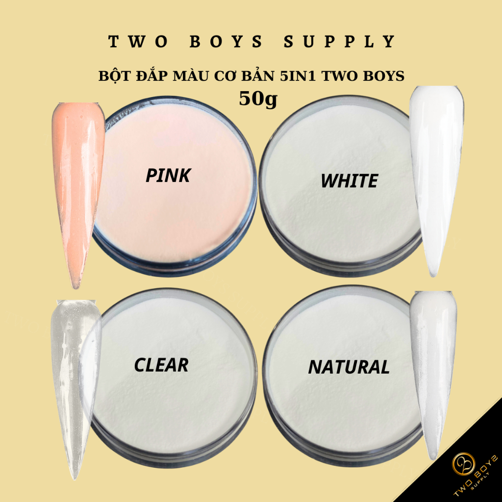 Powder Pieceg *SMOOTH* 5 In 1, apply, dip, make flower pot 50g | Shopee ...
