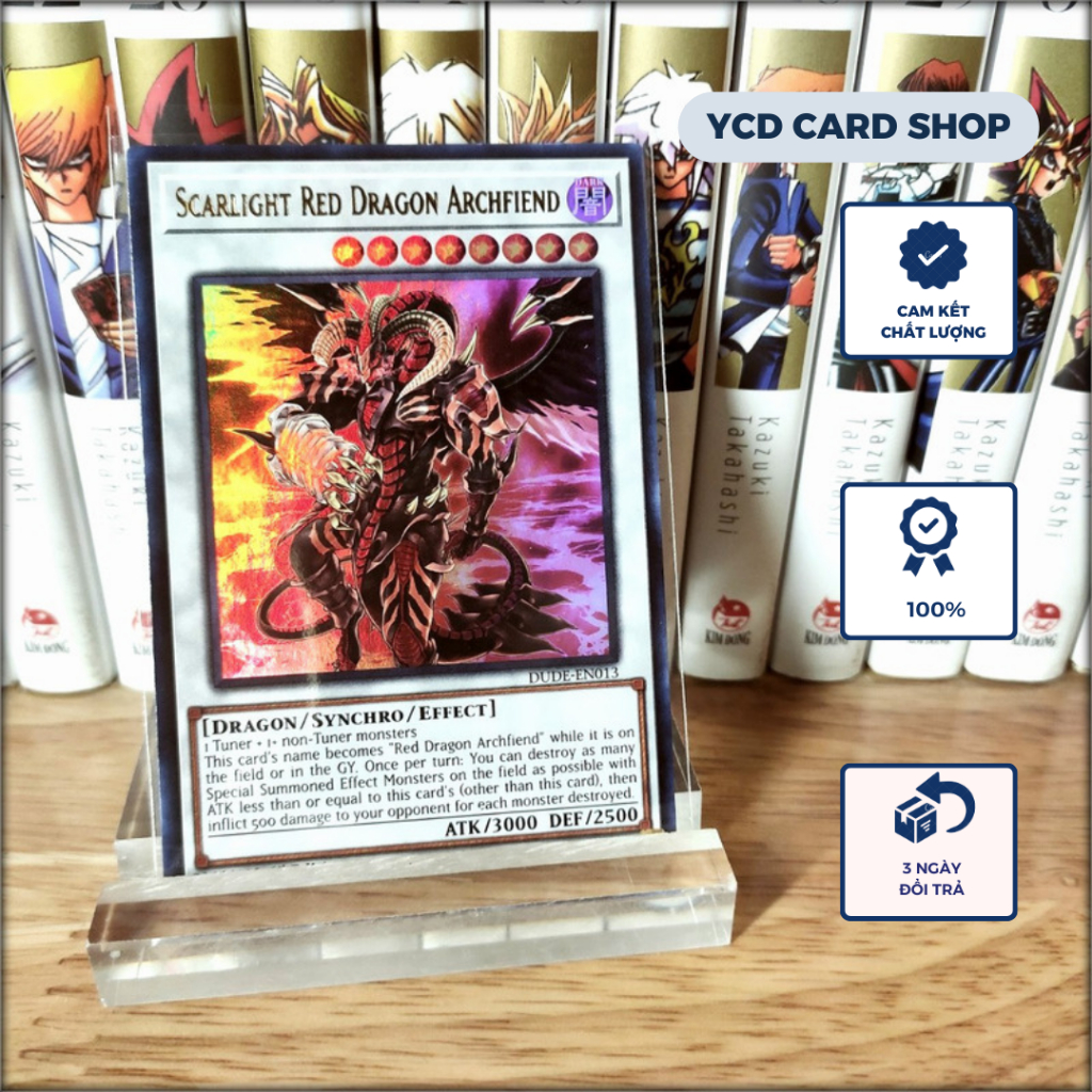 Genuine yugioh card Scarlight Red Dragon Archfiend – Ultra Rare ...