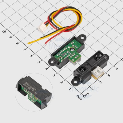 Gp2y0a41sk0f Sharp Distance Sensor 4-30cm | Shopee Philippines