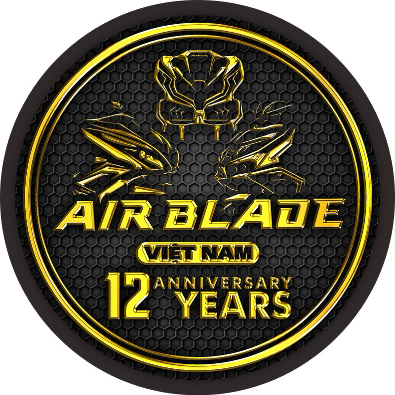 Club Air Blade 2024 logo Combo (3 pieces get 2 extra diamond logos ...