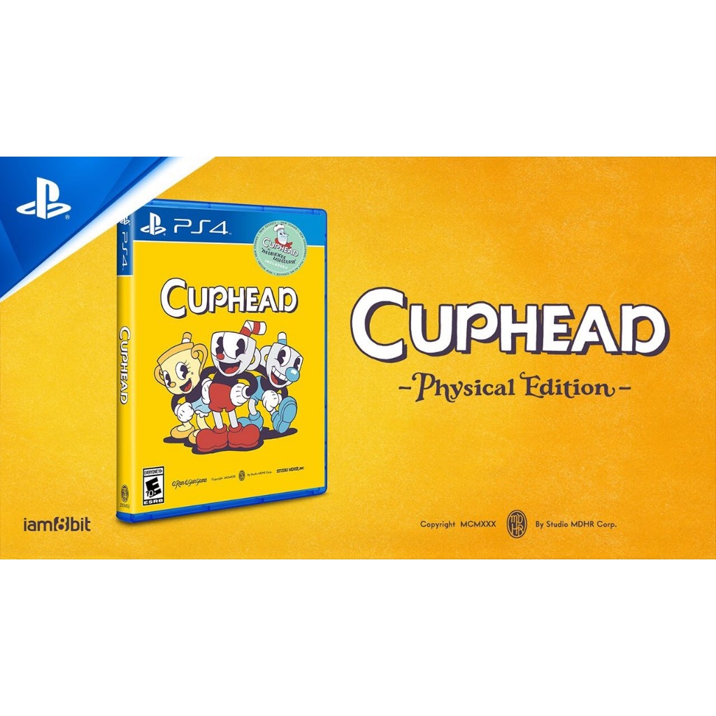 Ps4 Cuphead Game Disc Us System | Shopee Philippines