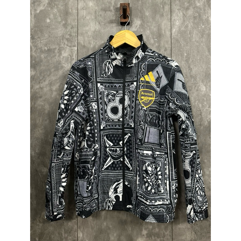 TRI Jacket 2 Legendary Grateful Sides Arsenal-Ian Wright | Shopee ...