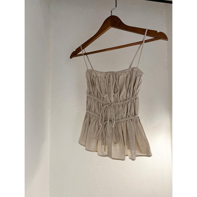 Muse Top - Linen Shrug Shirt (original photo) | Shopee Philippines