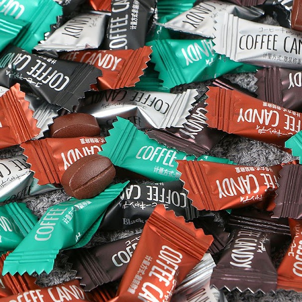100G (about 100 PCS) SUGAR-FREE COFFEE CANDY, HEALTHY MIX 7 FLAVORS ...