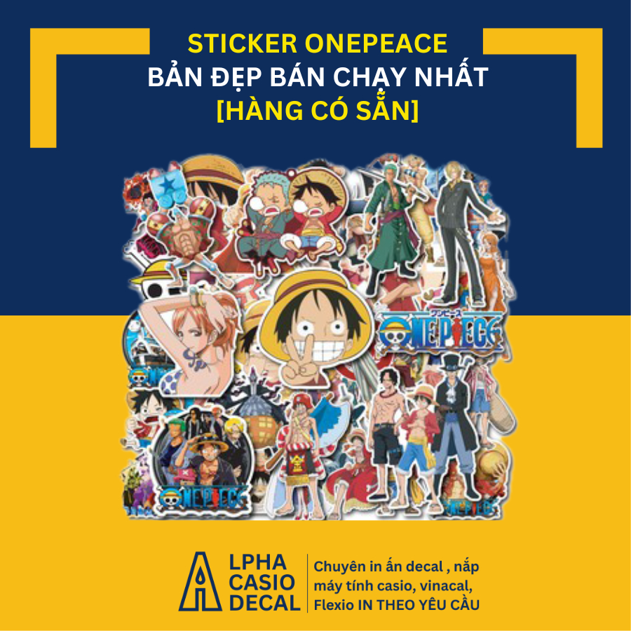 CASIO Sticker One Peace Version 2024 | Decal King Pirate Decorated All ...