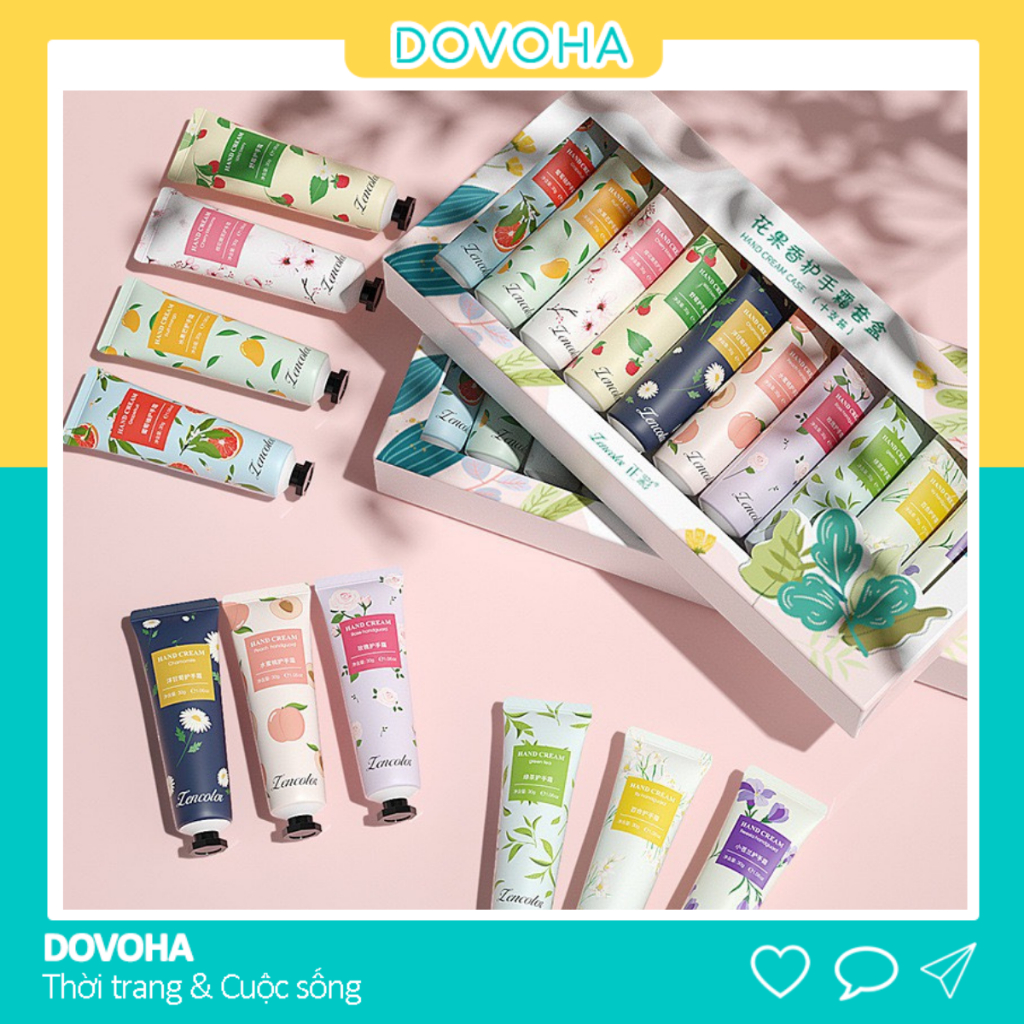 Combo of 10 Zencolor hand cream 30g, soft, smooth, moisturizing and ...