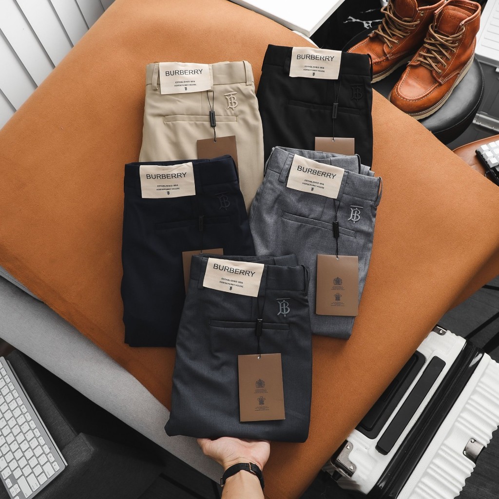 Men's Long Pants BBR, Slim-Fit Form, spandex cotton Fabric, Soft, Anti ...