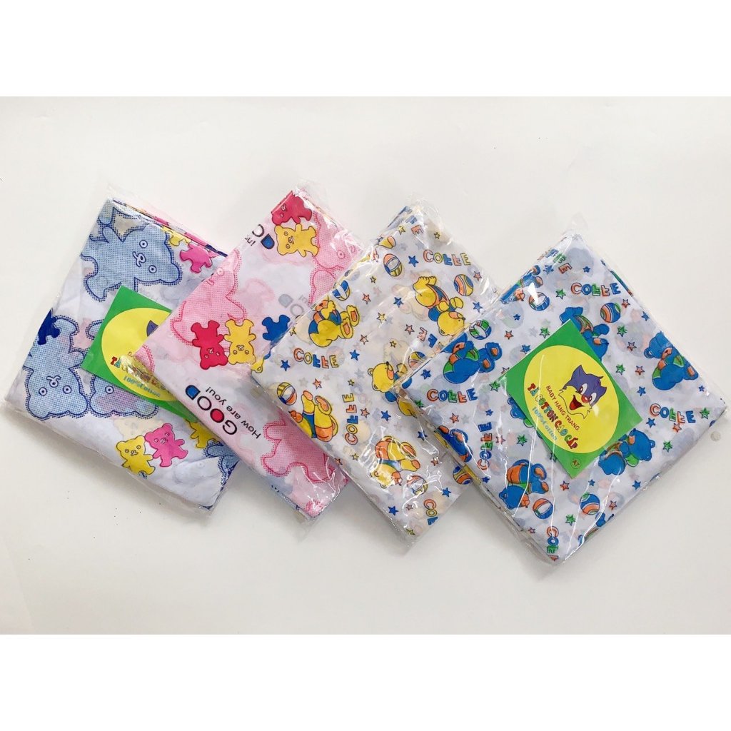 Set of 10 square bear-shaped diapers for babies 80x80cm | Shopee ...