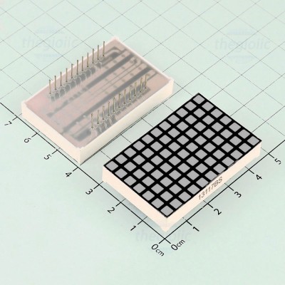13117bs LED Matrix 7x11 Duong Chung Red Dot Point 3.0mm | Shopee ...