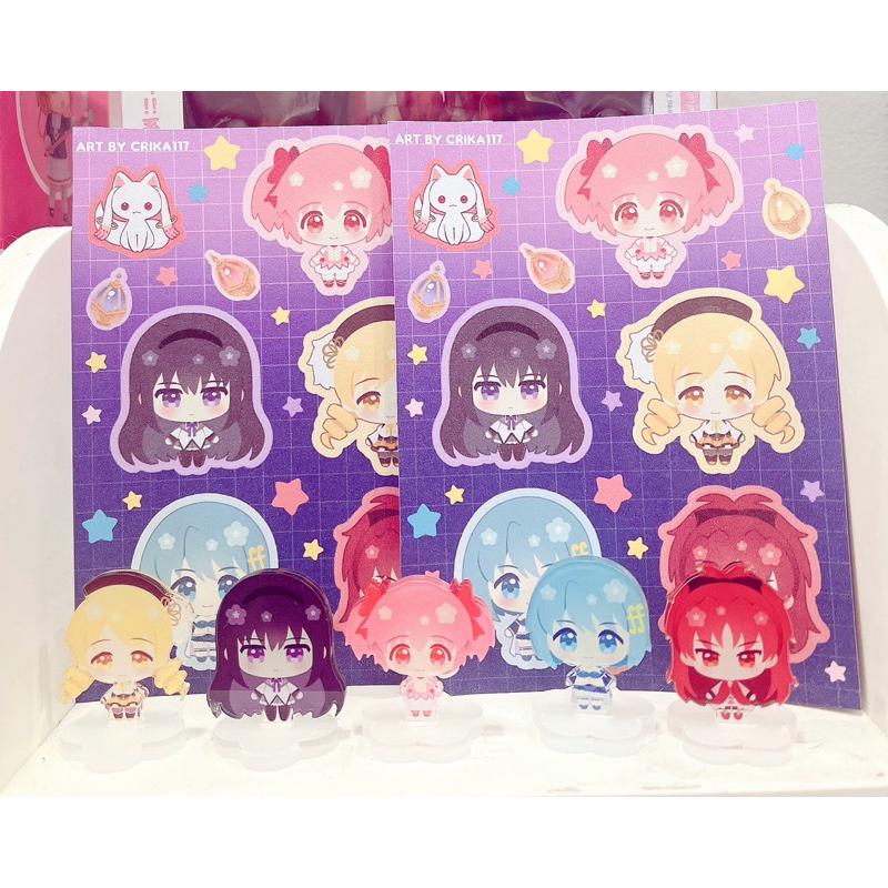 Madoka Magical Girl Standee (including 2 sets) | Shopee Philippines