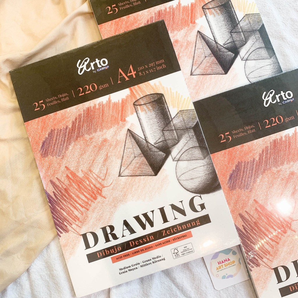 Art Draw Book 220gsm - Pencil Drawing Book | Shopee Philippines