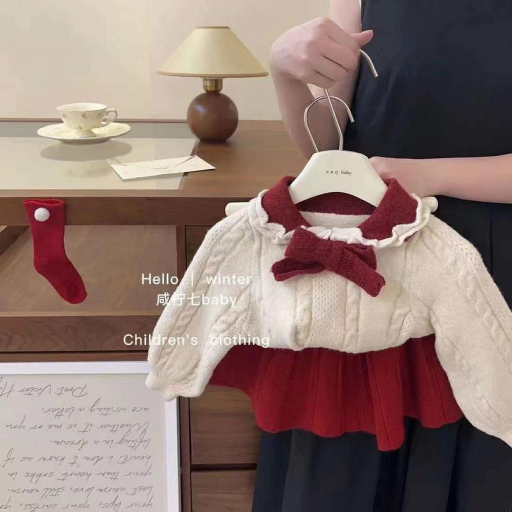 Very cute baby wool dress Set from Guangzhou (many models) | Shopee ...