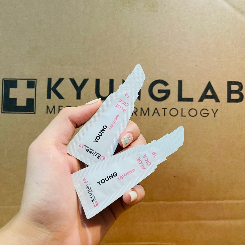 Kyung Lab lip balm, Young lip repair trial sample, lip cream, 1gr pack ...
