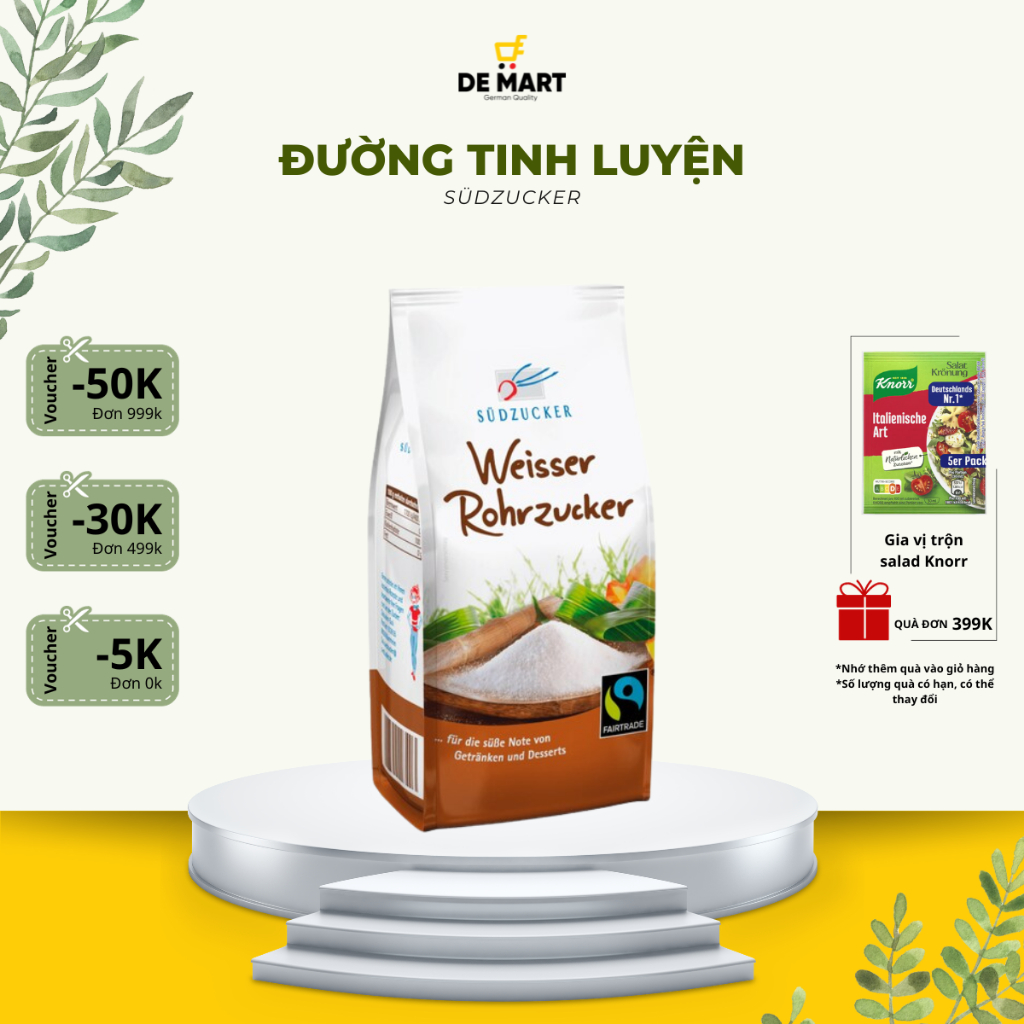 [GERMAN Bill] White cane sugar for desserts, drinks, delicious and ...