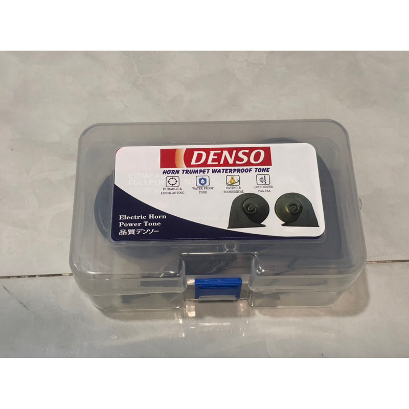 Genuine DENSO 12v hornbag Plastic box. (HCM) | Shopee Philippines