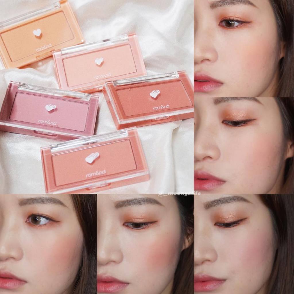 Romand Better Charcoal Cheek Compressed Sweet Blush | Shopee Philippines