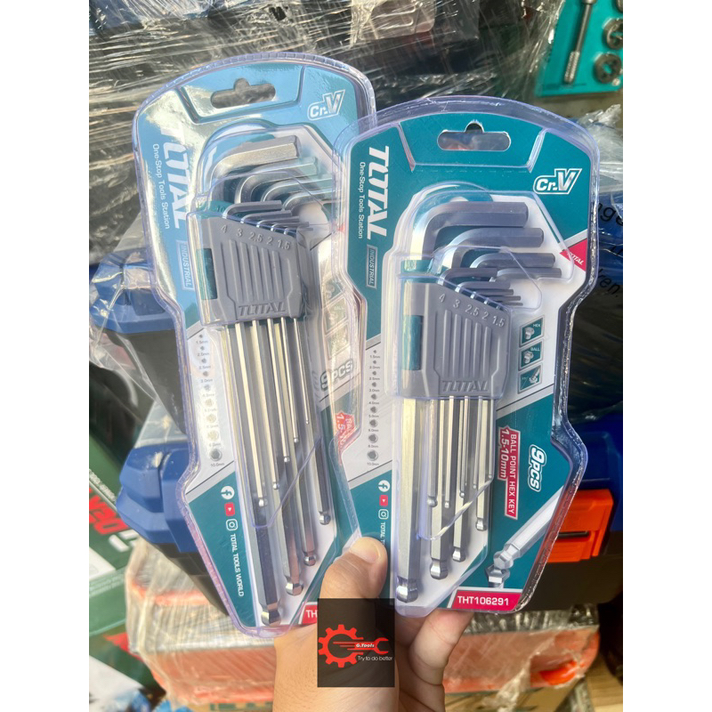 Set Of 9 Hexagonal Keys With Flat Head & Total Ball | Shopee Philippines