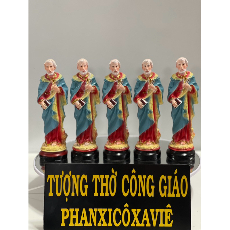 Statue of Saint Phero 15cm with Gold Card - Francis Xavier Catholic ...