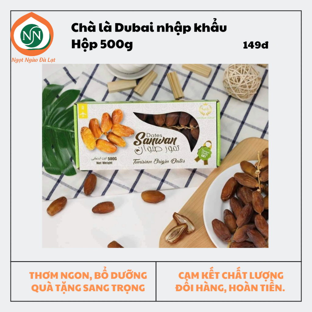 Imported whole dried DUBAI dates |Sweet DA LAT Store| High quality ...