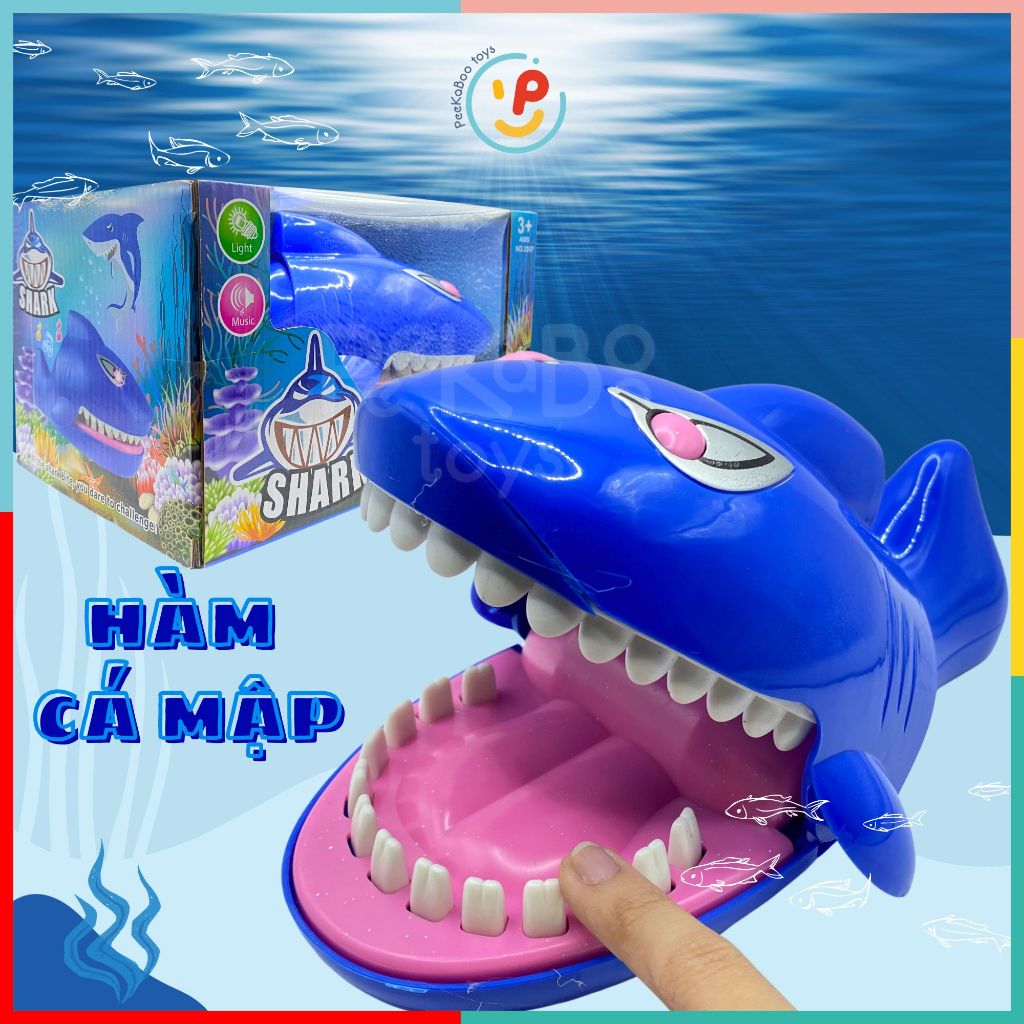 Shark Bite Hand Dental Examination Toy 15cm dramatic fun challenging ...