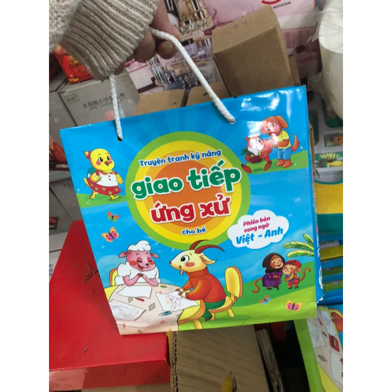 Communication Series For Kids (Vietnamese - English Bilingual) | Shopee ...