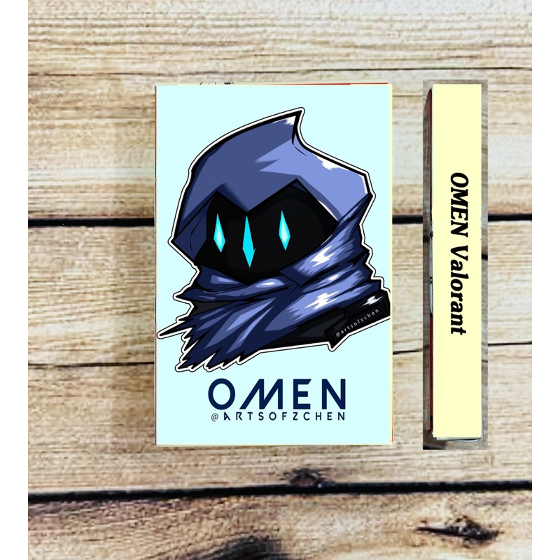 Lomo card box omen game valorant 30 different cards/ Lomo card picture ...