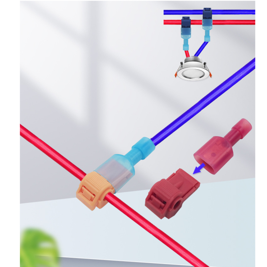 CV, CVm soft wire connection clamp (T connection clamp). Watertight, no ...