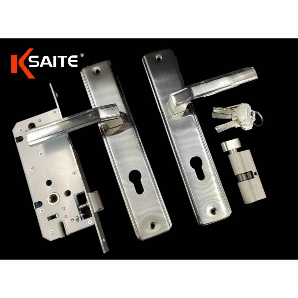Ksaite HANDLE LOCK CODE TB66-SHELF 1000 26CM HANDLES main door lock ...
