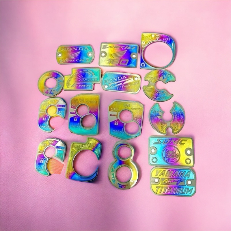 Titanium stamps for locks of all types of vehicles | Shopee Philippines