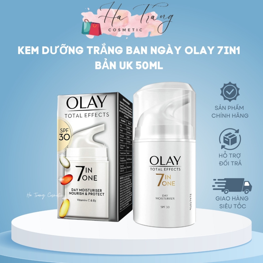 Olay 7In1 Day Whitening Cream Uk Version 50ml | Shopee Philippines