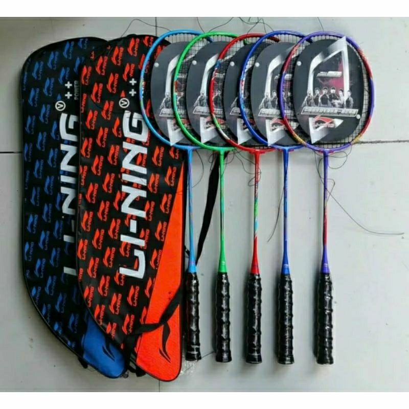 Lining ultra carbon single badminton racket (large bag) | Shopee ...