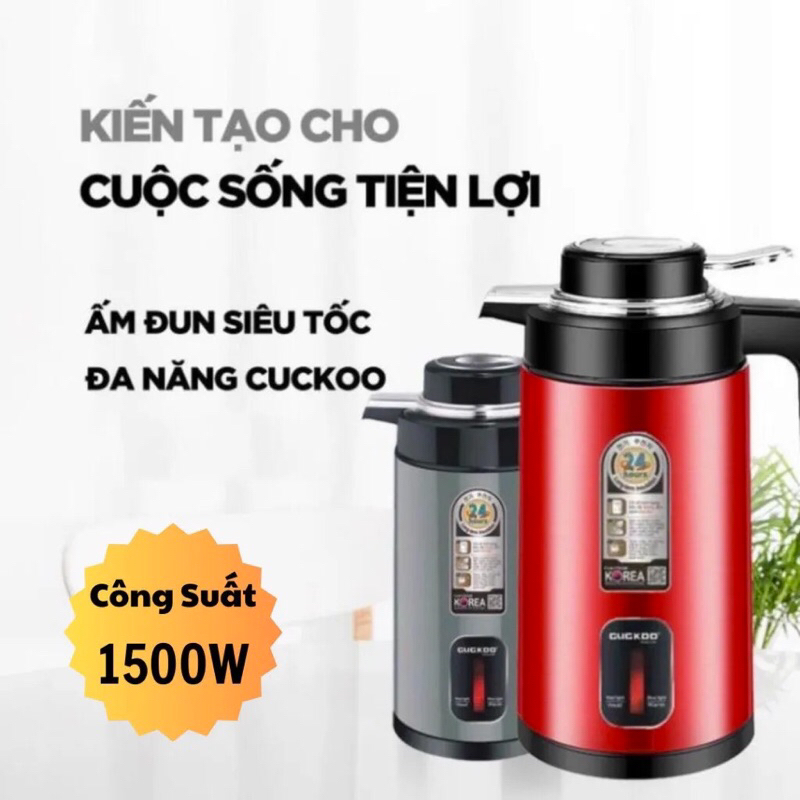 Cuckoo ST21 2In1 Electric Kettle, Kettle with High Speed Thermostat ...