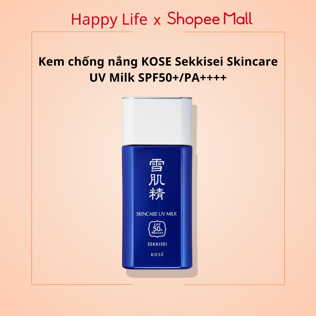 Kose Sekkisei Skincare UV Milk SPF50+/PA++++ 56ml | Shopee Philippines