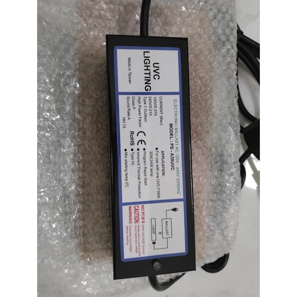 Taiwan UV ballast and transformer for ultraviolet light bulbs | Shopee ...