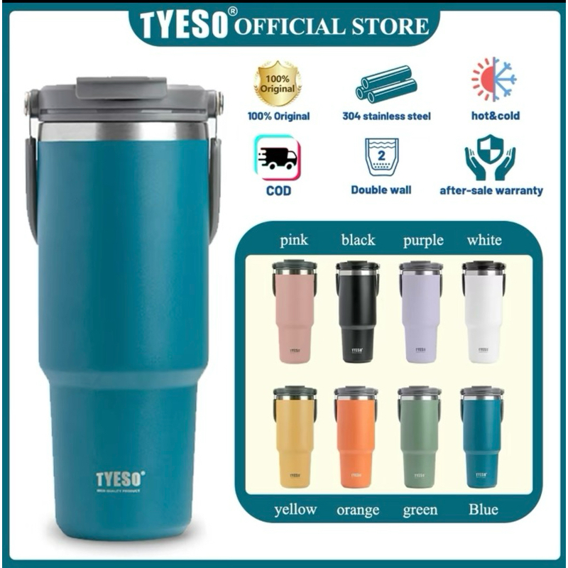 Tyeso Thermo Cup Carrying Handle 1200ML | Shopee Philippines