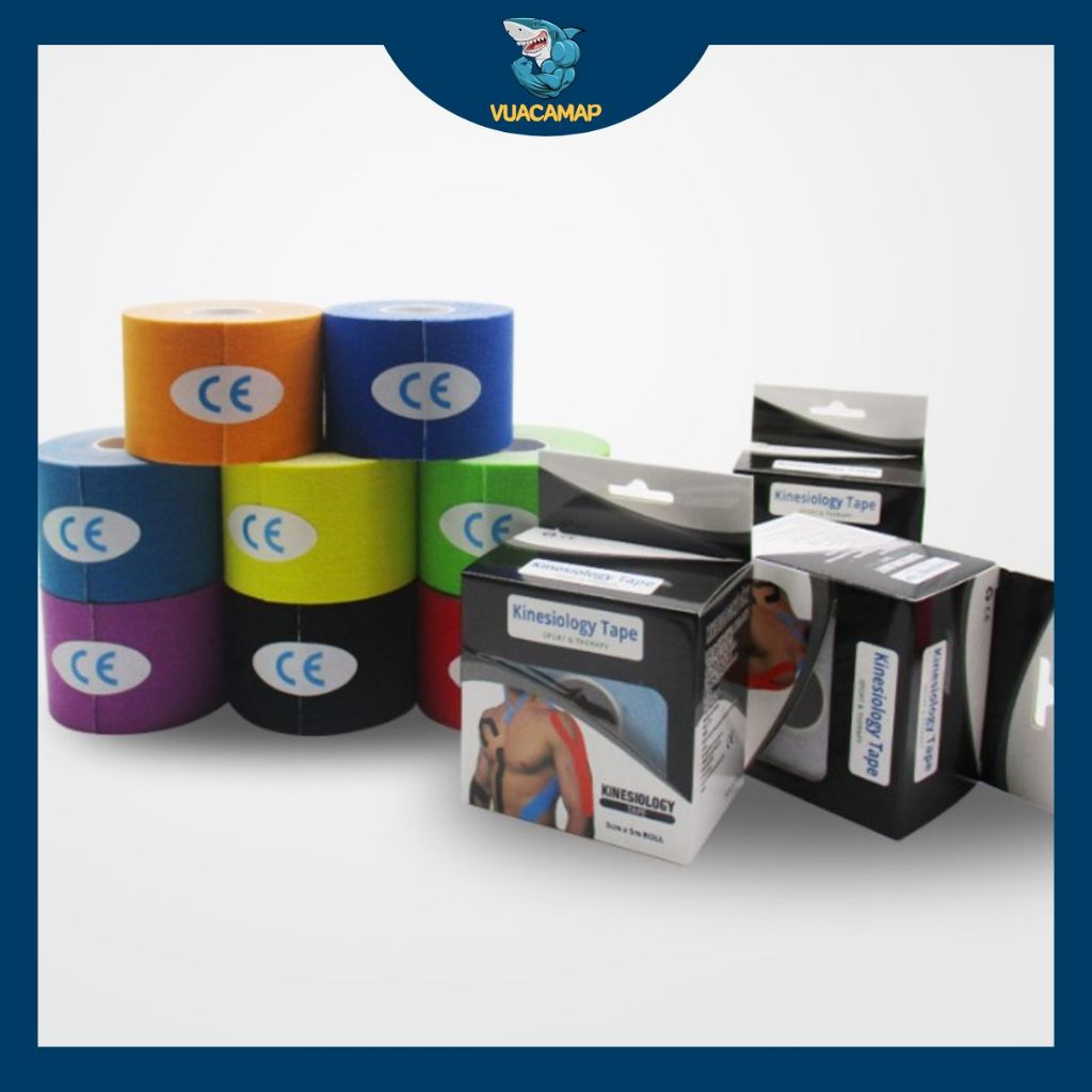 Sports Muscle Tape, Premium Kinesiology / Kinesio Muscle Tape with ...