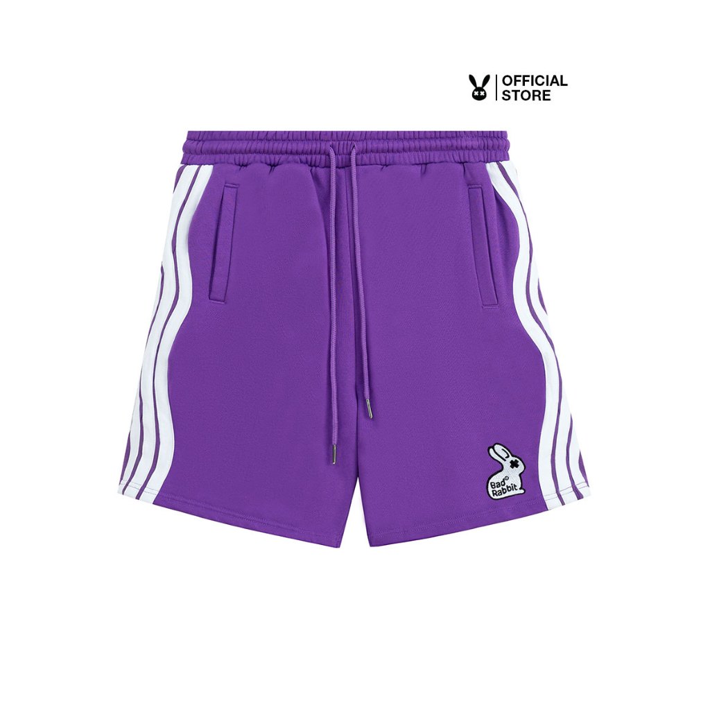Bad RABBIT Fleece Shorts - WAVE RABBIT SHORT PURPLE - Genuine Local ...