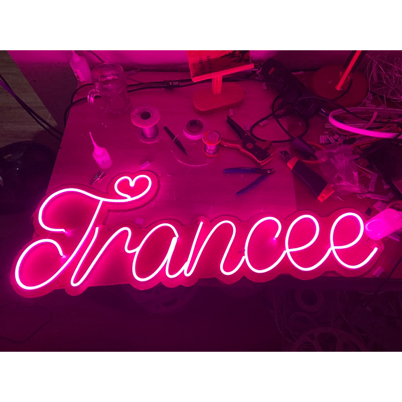 Led neon lights with letters and names as required, led neonsigns ...
