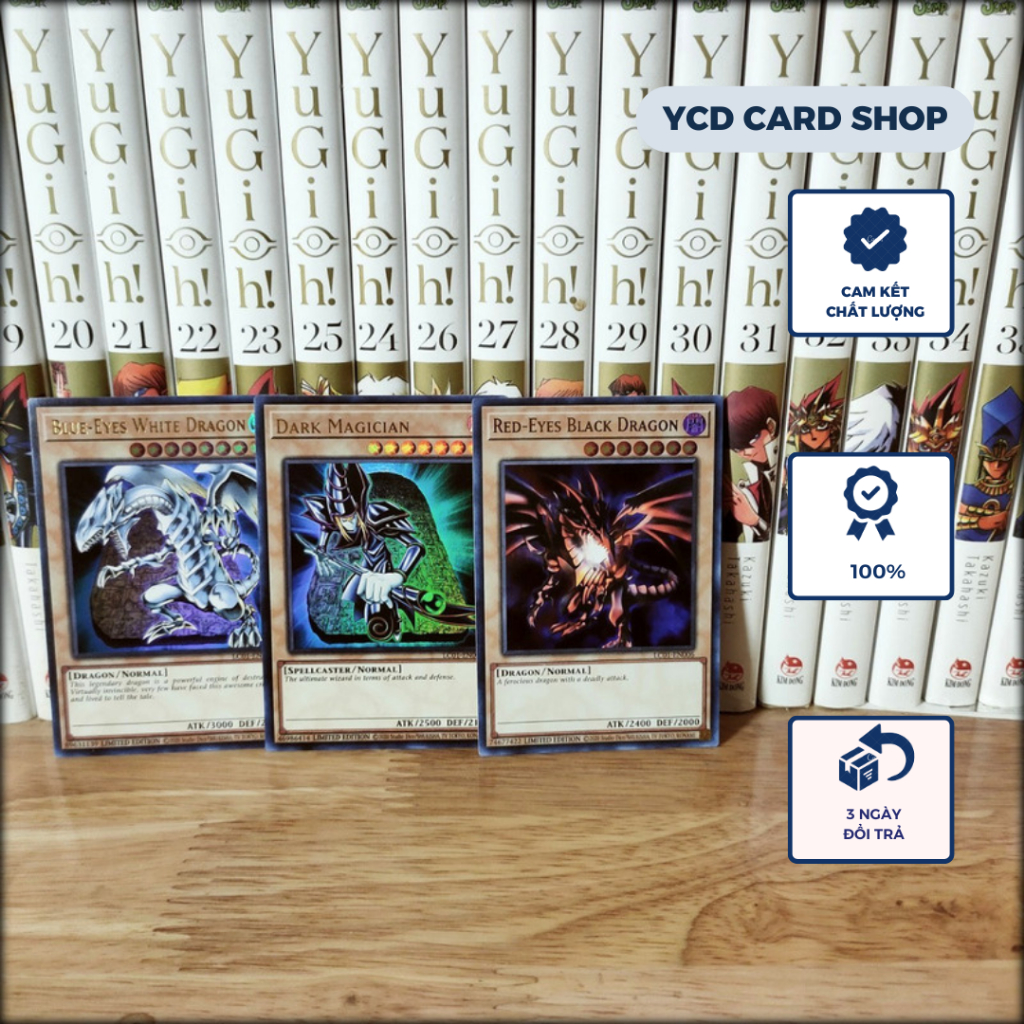 [YCD Shop] Genuine Yugioh Cards Set of 3 main character cards - Ultra ...